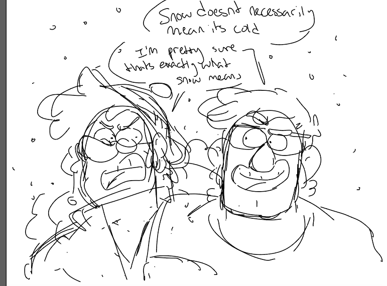 Read General GF Comics :: (College Ford and Fiddleford) Snow Adventures ...