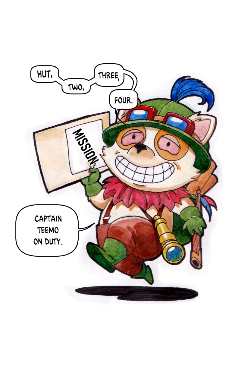 Read League of lengends doujinshi :: Captain Teemo on duty 01 | Tapas Comics