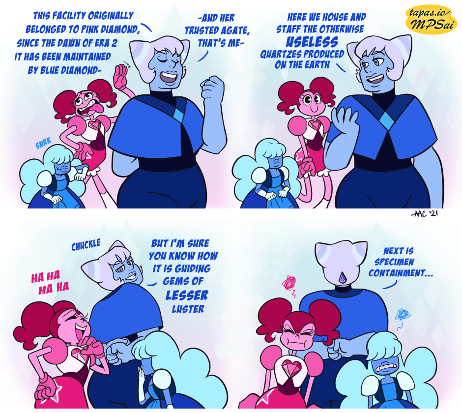 Read Switcheroo AU - Steven Universe AU :: Gem Heist Extras | Tapas Community