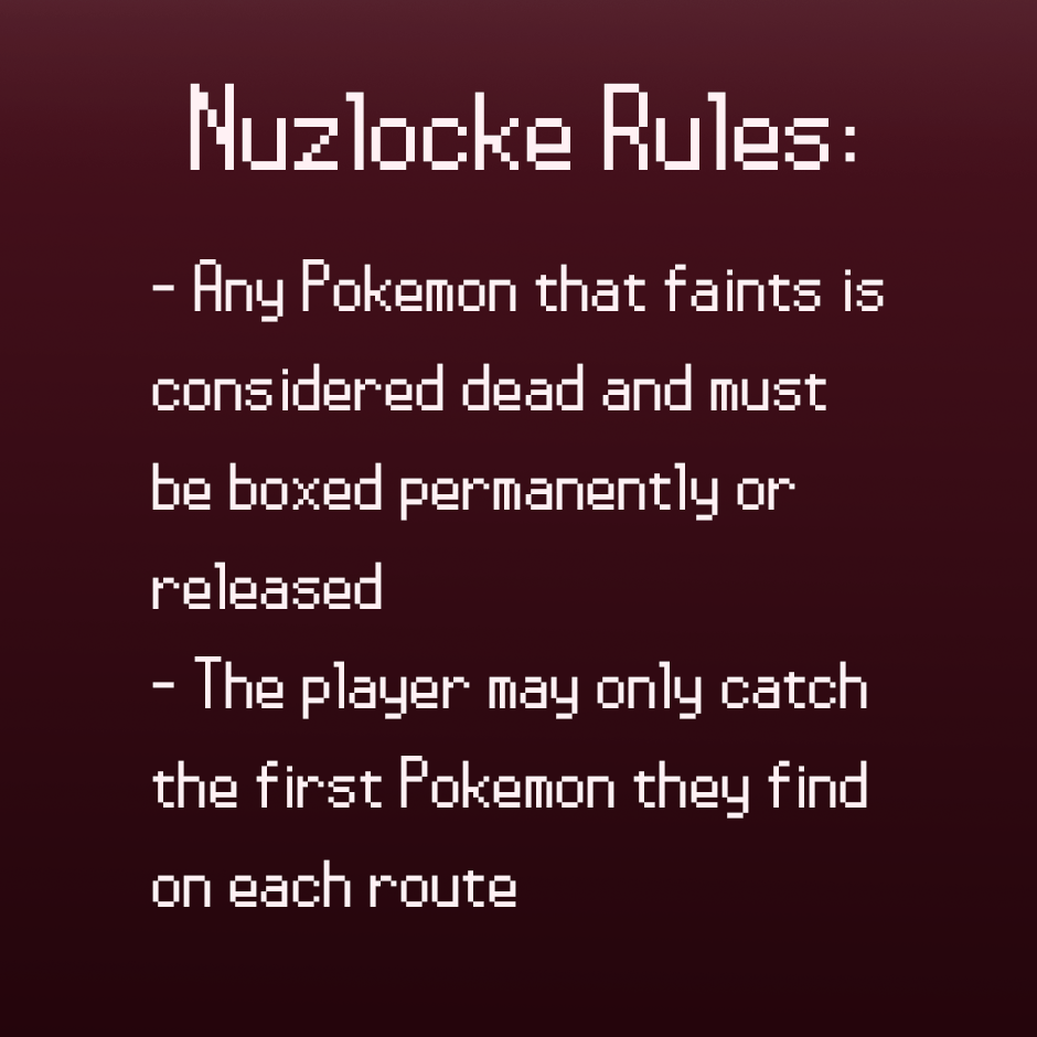 Read Pokemon Shield Nuzlocke :: Nuzlocke Rules | Tapas Community