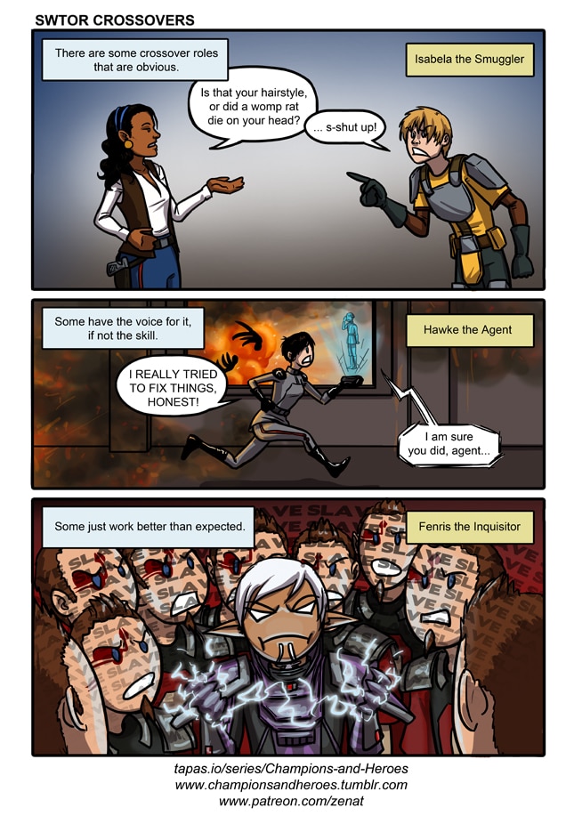 Read Champions and Heroes :: SWTOR crossovers | Tapas Comics