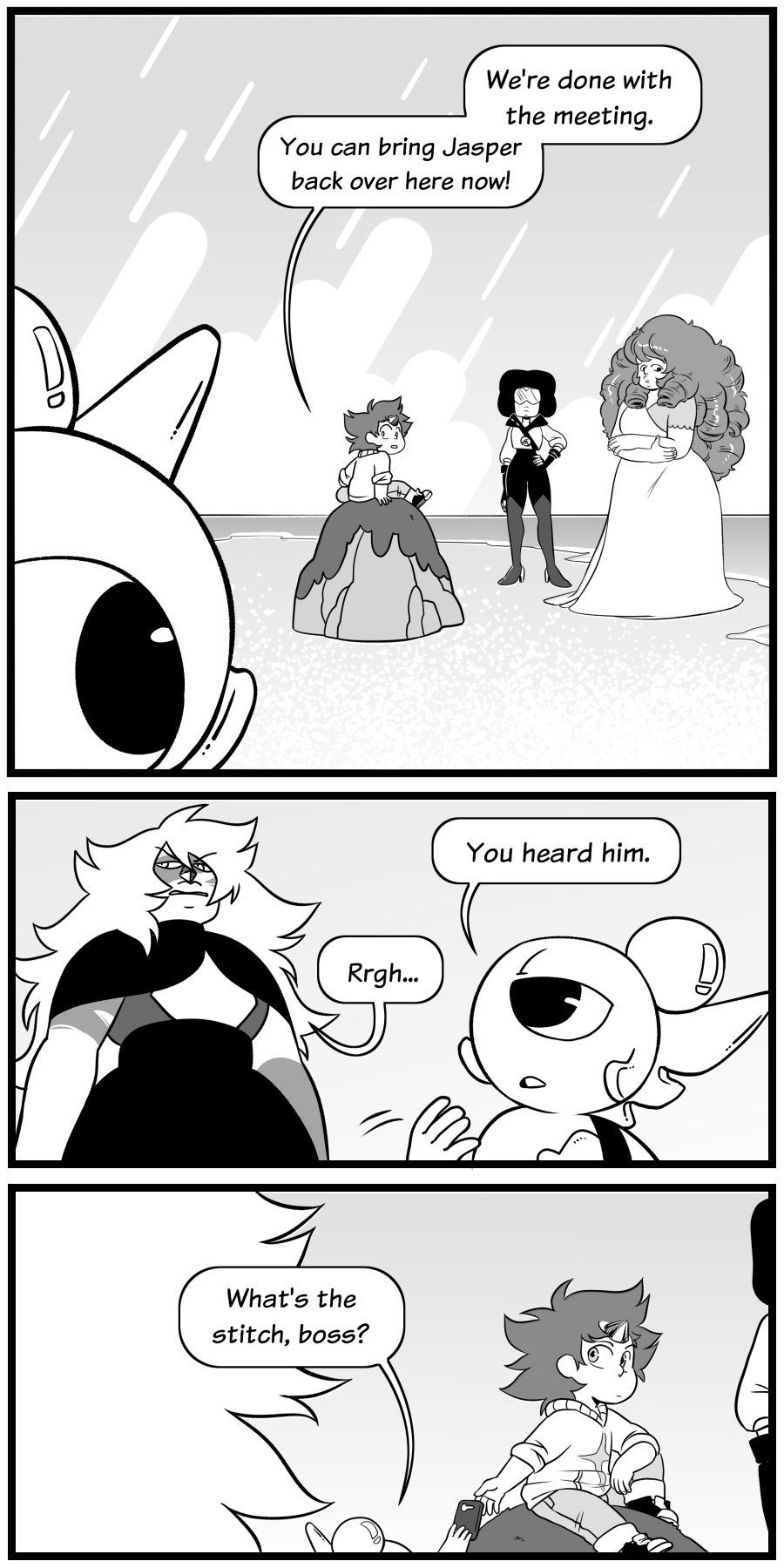 Read Steven *AU*niverse: Ask WhitePearl and Steven :: S5 EP4: DISSONANCE (1/2) | Tapas Community