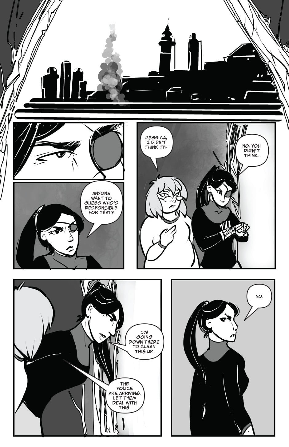 Read Teleport :: Issue 3 - Pg 5 | Tapas Comics
