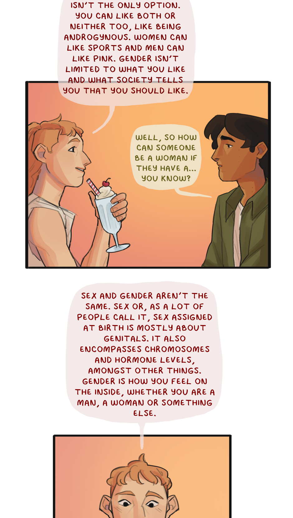 Read Gender Talk :: gender talk | Tapas Comics