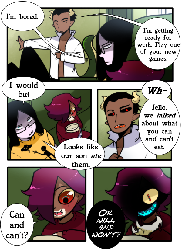 Read Ghost Eyes :: Badburt Family Bits (read desc) | Tapas Community