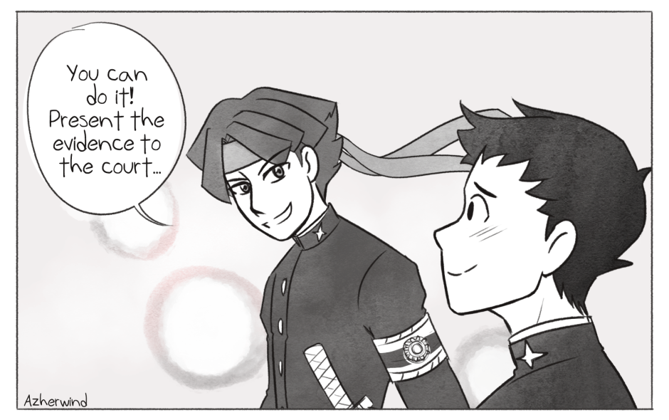 Read Ace Attorney Strips :: DGS Presenting evidence | Tapas Community