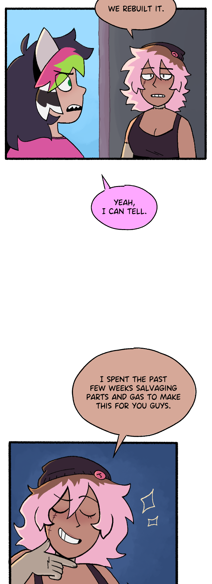 Read Panopticon Player Two :: 1.68 - Motor Oil | Tapas Community