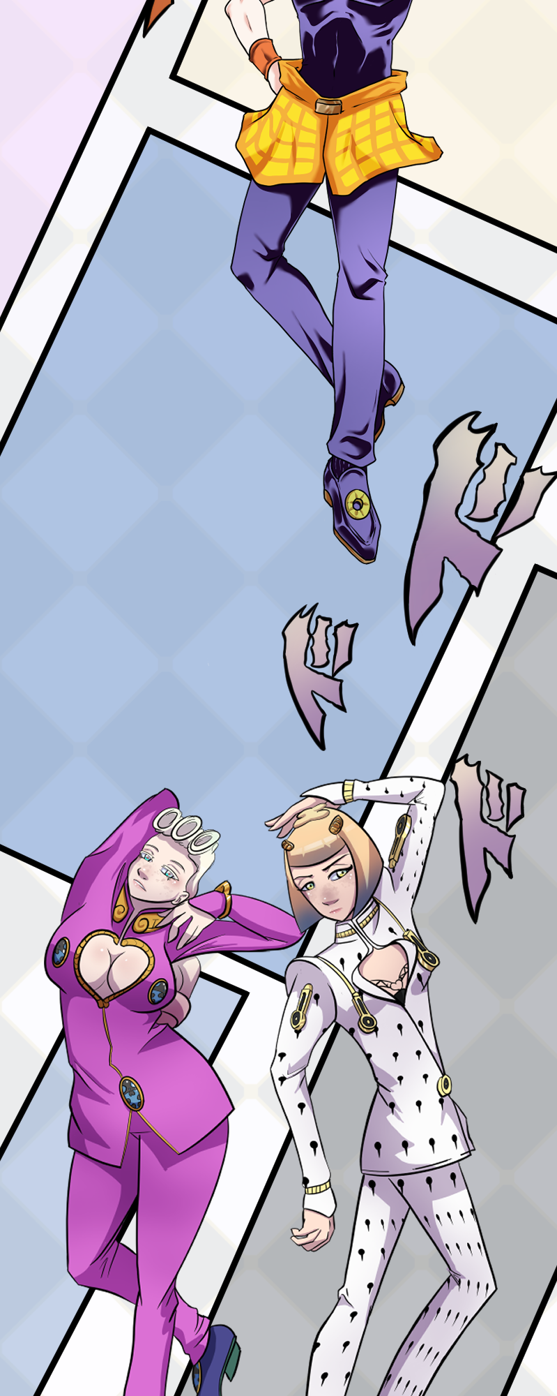 Read Exiled from Paradise :: Ep 11 - Overseer + JoJo Pose Collab | Tapas Comics