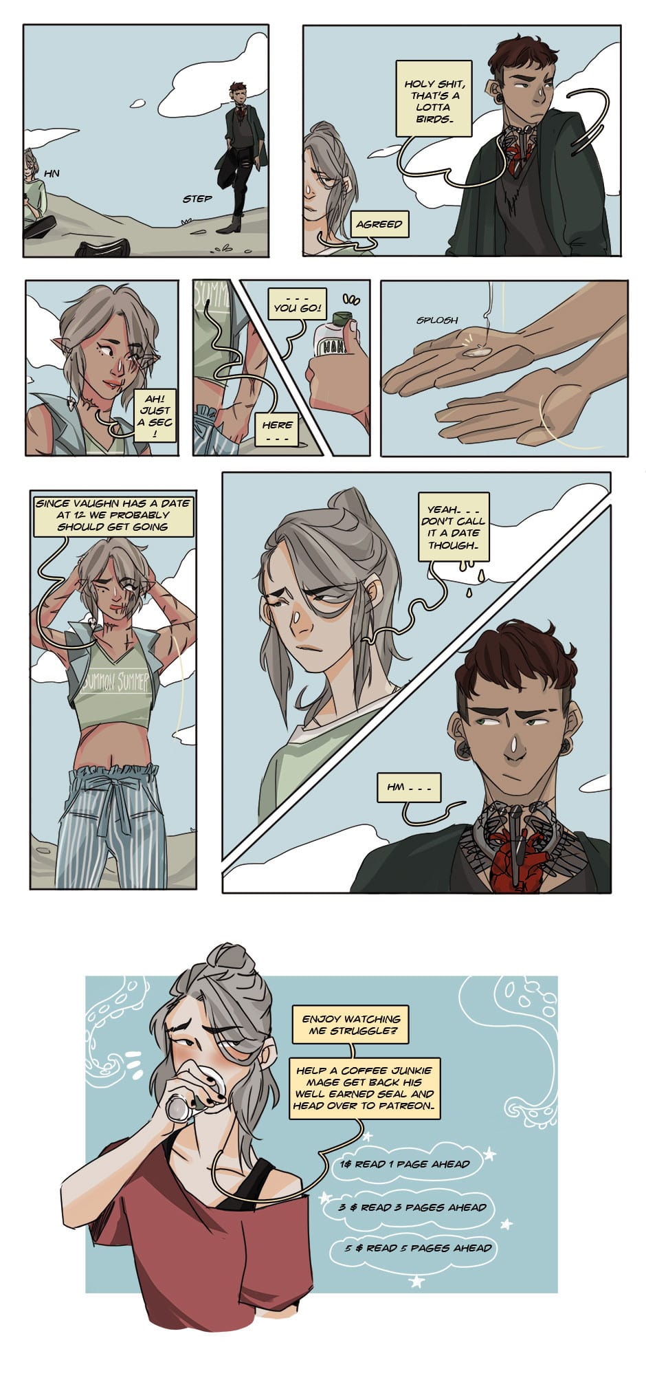 Read Dock Days :: Chapter One [17] | Tapas Comics