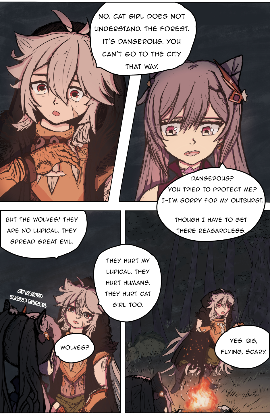 Read The Mystery of Old Mondstadt (Genshin Impact fan comic ...