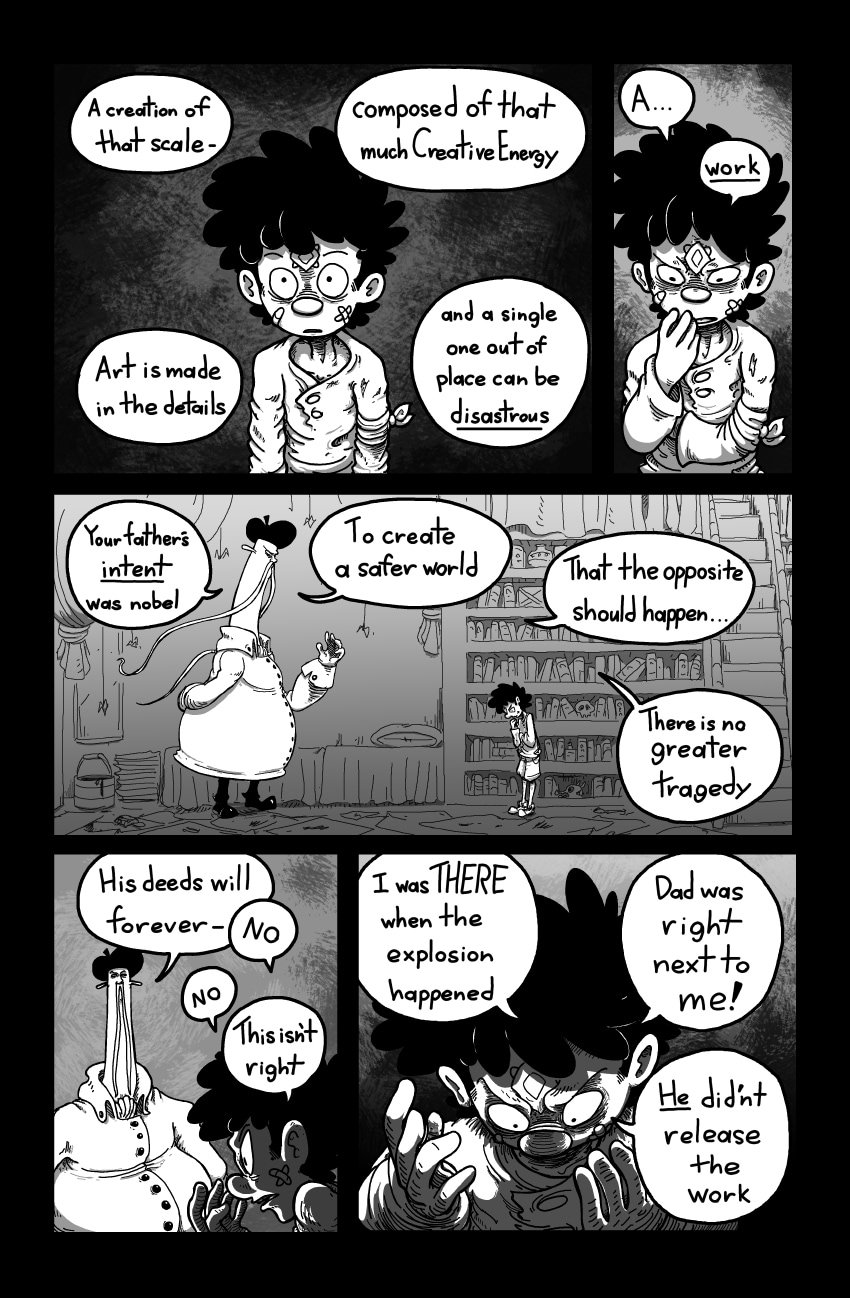 Read BERET :: CHAPTER TWELVE: Camus [4/?] | Tapas Comics