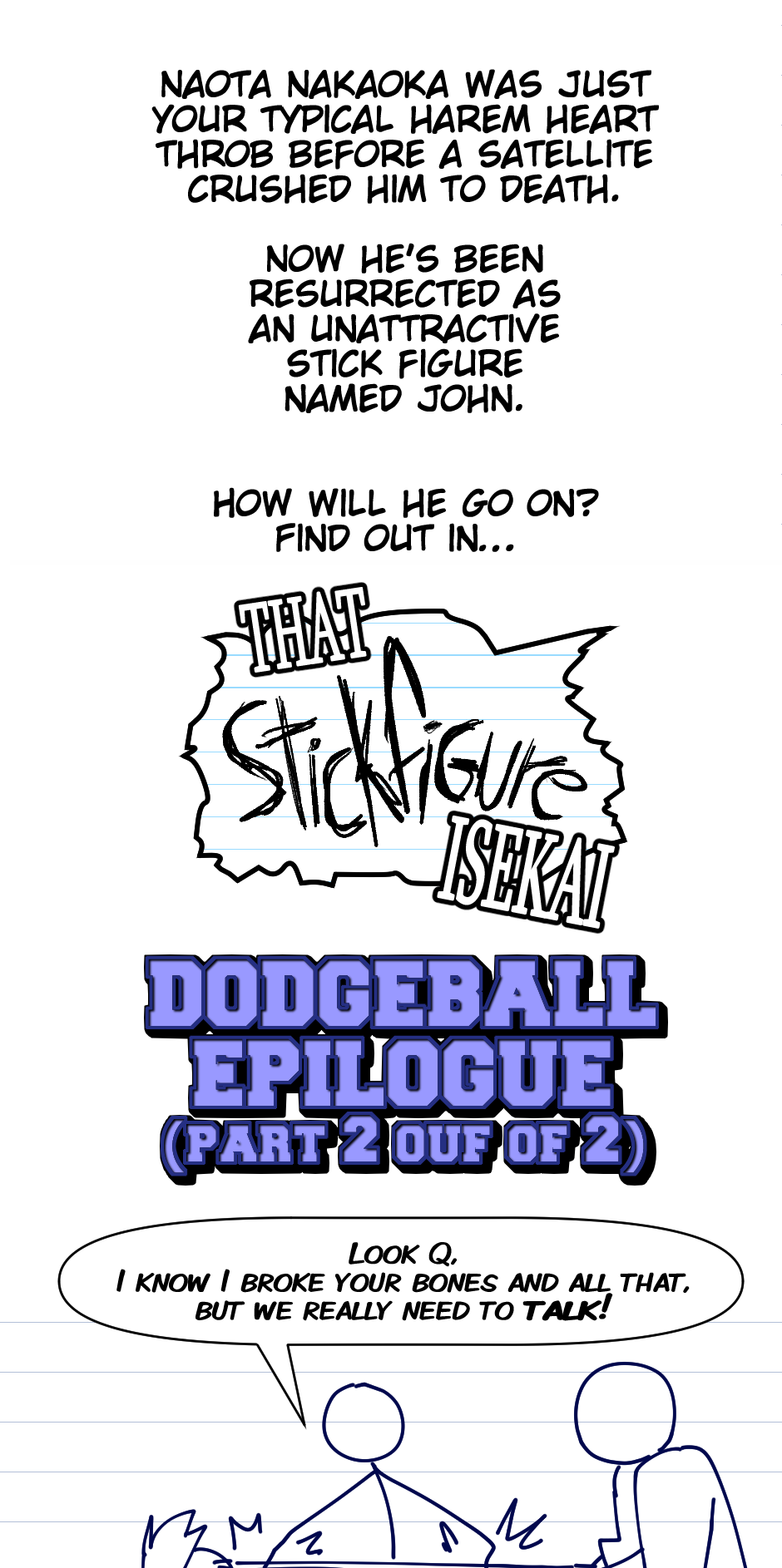 Read That Stick Figure Isekai :: Episode 16 (Dodgeball Arc Epilogue ...