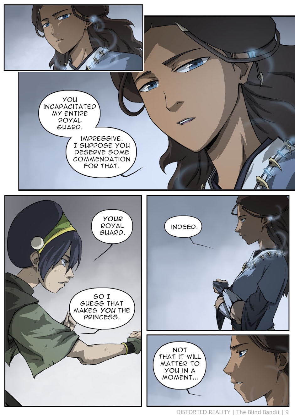 Read Avatar: Distorted Reality :: [Book 2] Ch 6: The Blind Bandit ...