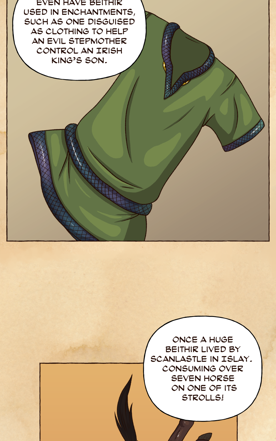 Read Mythic Mayhem :: The Tale Of The Beithir | Tapas Community