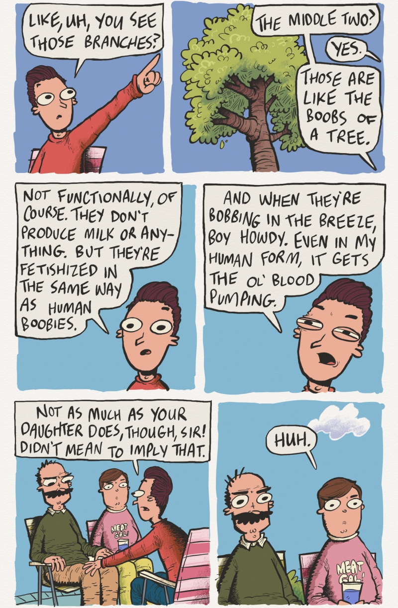 Read The Other End Comics :: tree boy | Tapas Community