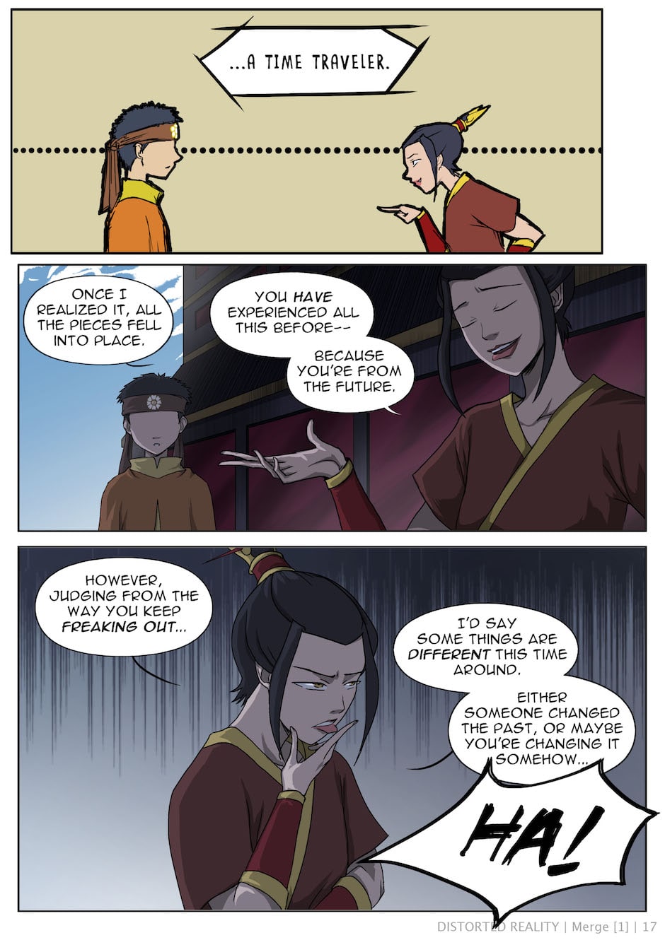 Read Avatar: Distorted Reality :: [Book 2] Ch 1: Merge | Tapas Community