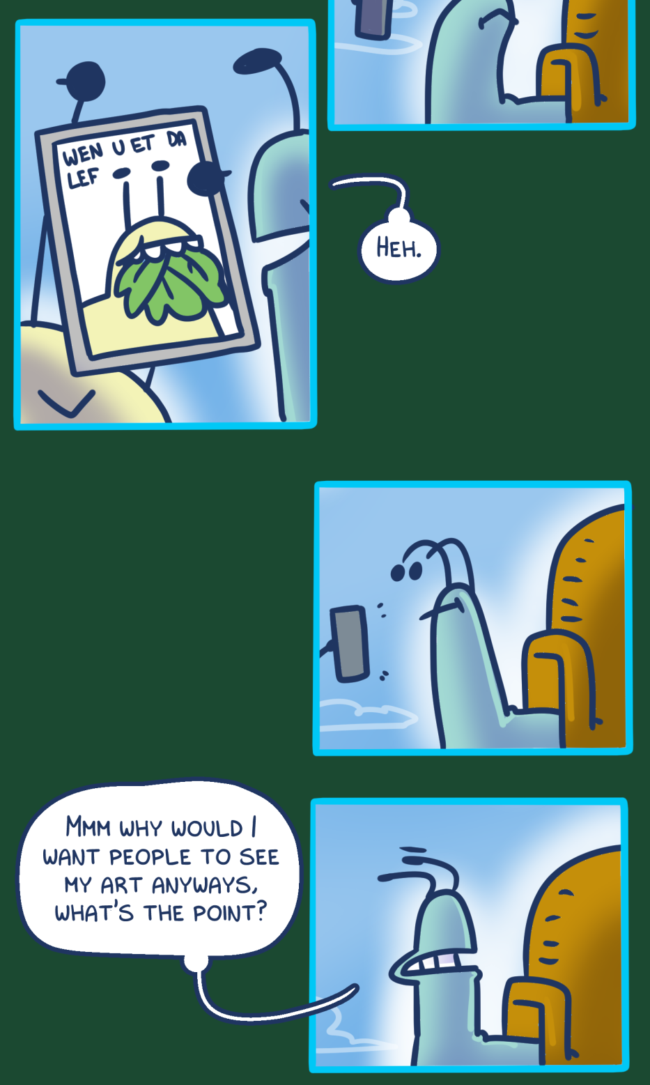 Read Critter Comics :: Snails - 09 - Exposed | Tapas Comics