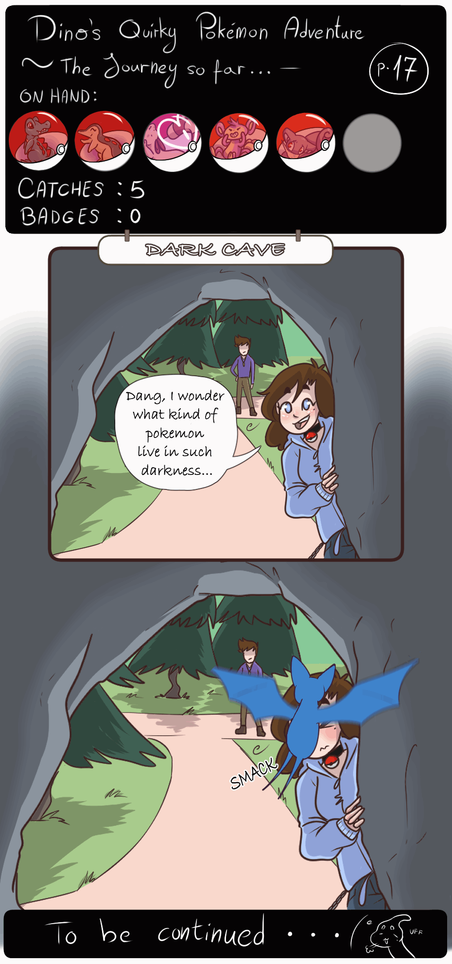 Read Dino's Quirky Pokemon Adventure :: Dark | Tapas Community