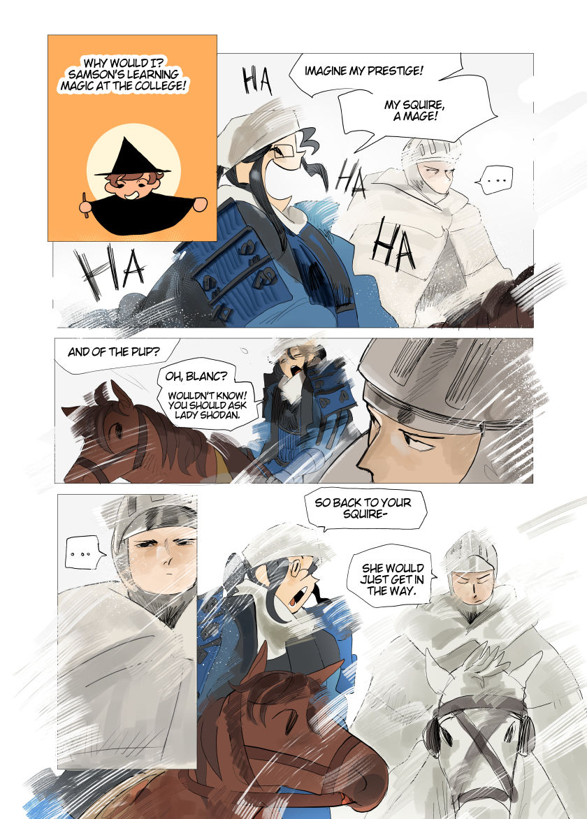 Read Knights of the Wandering Castle :: Chapter 12 Pages 16-19 | Tapas ...