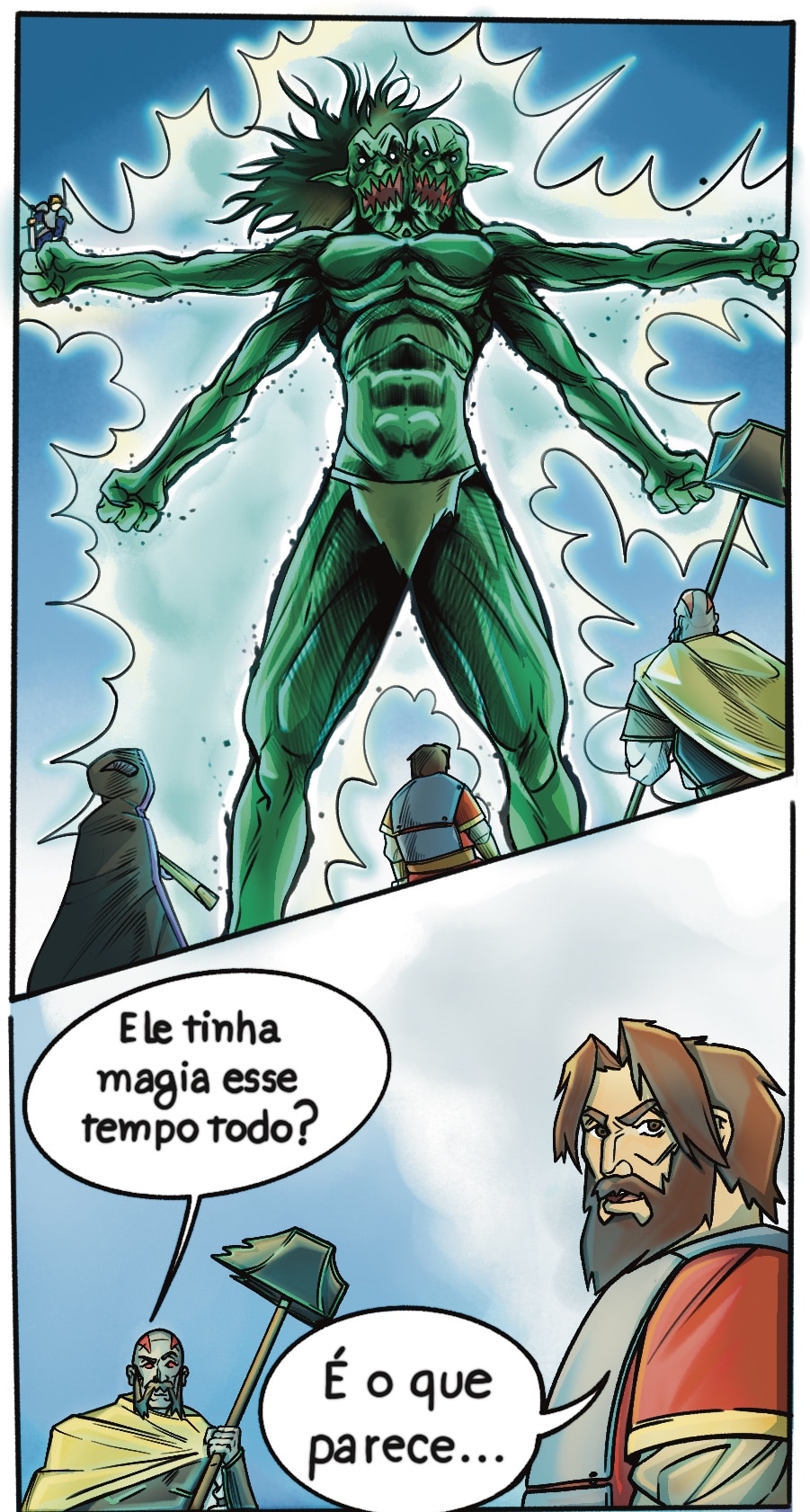 Read DayDreamer PT - BR :: Batalha contra o troll (parte final) | Tapas Comics