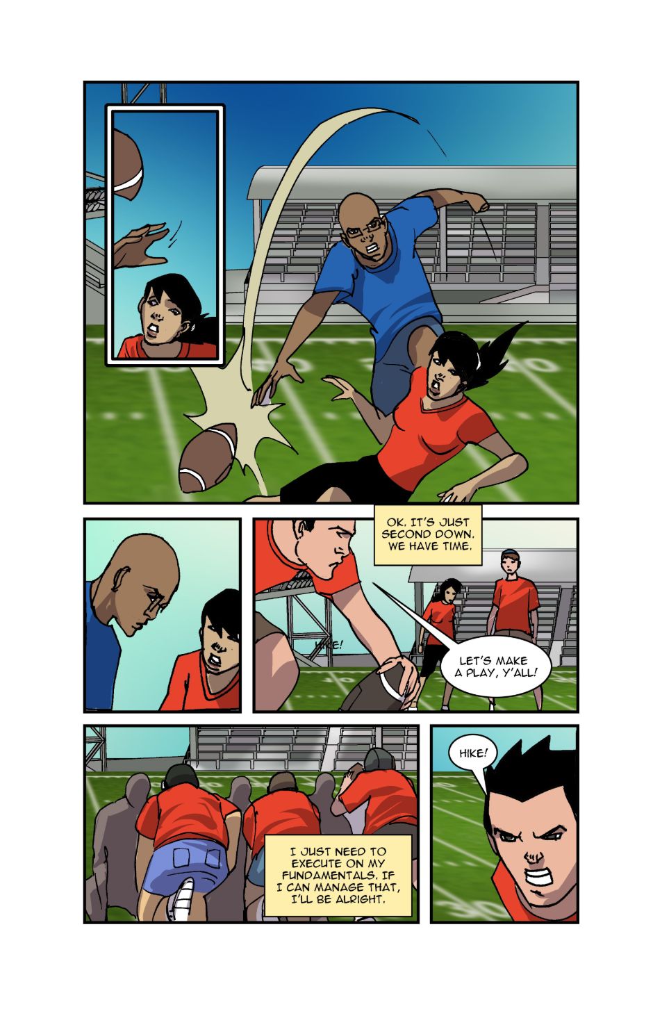 Read Touchdown Dance :: Loose Cannon | Tapas Comics