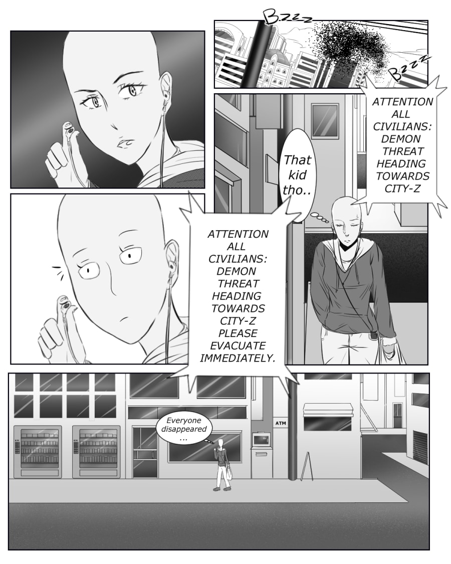 Read One Punch Girl :: Chapter 2 | Tapas Comics