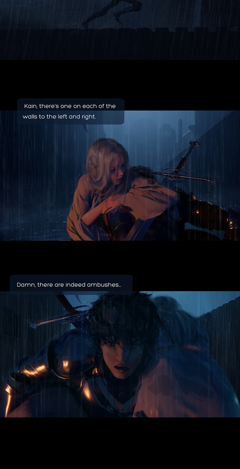 Read GhostBlade :: Chapter 12: Night of Darkness (Part II) | Tapas Community