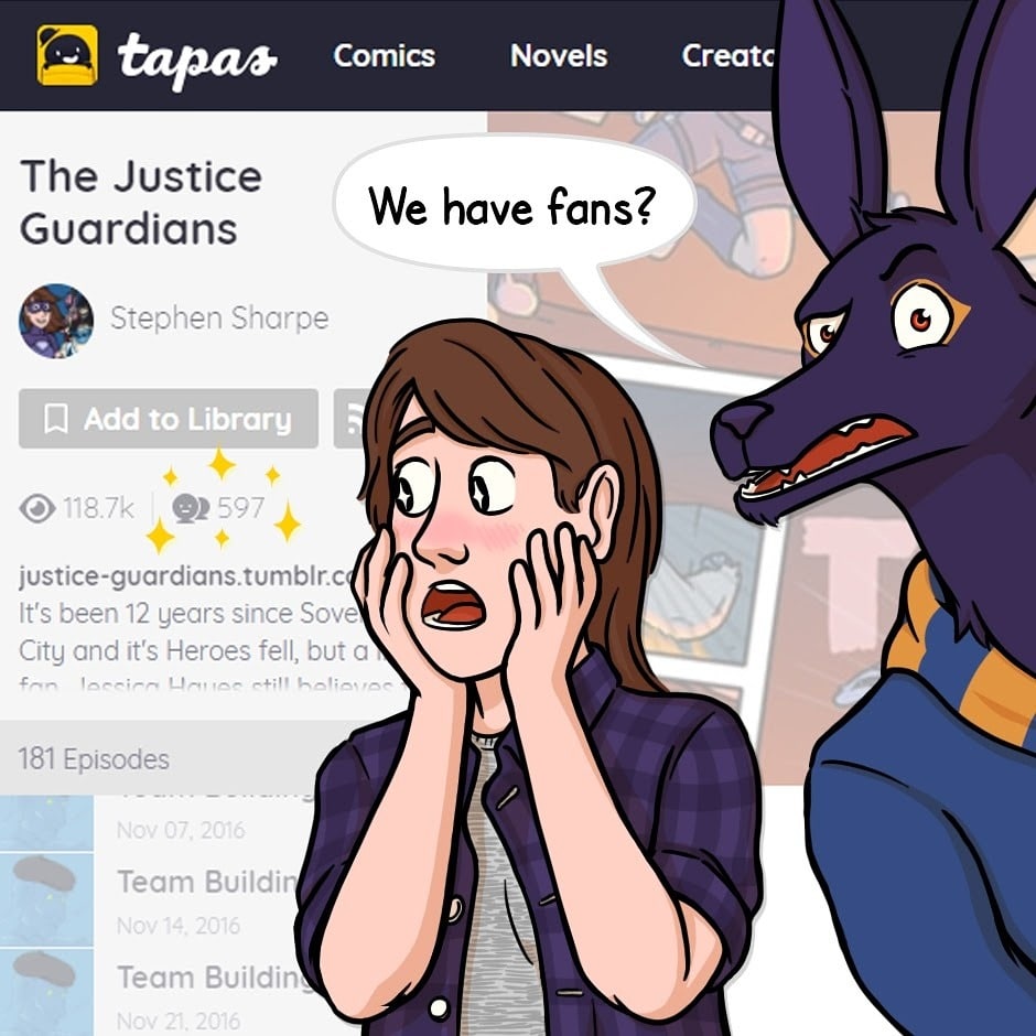 Read The Justice Guardians :: Interlude: Giveaway Ends 9th Sept | Tapas Comics