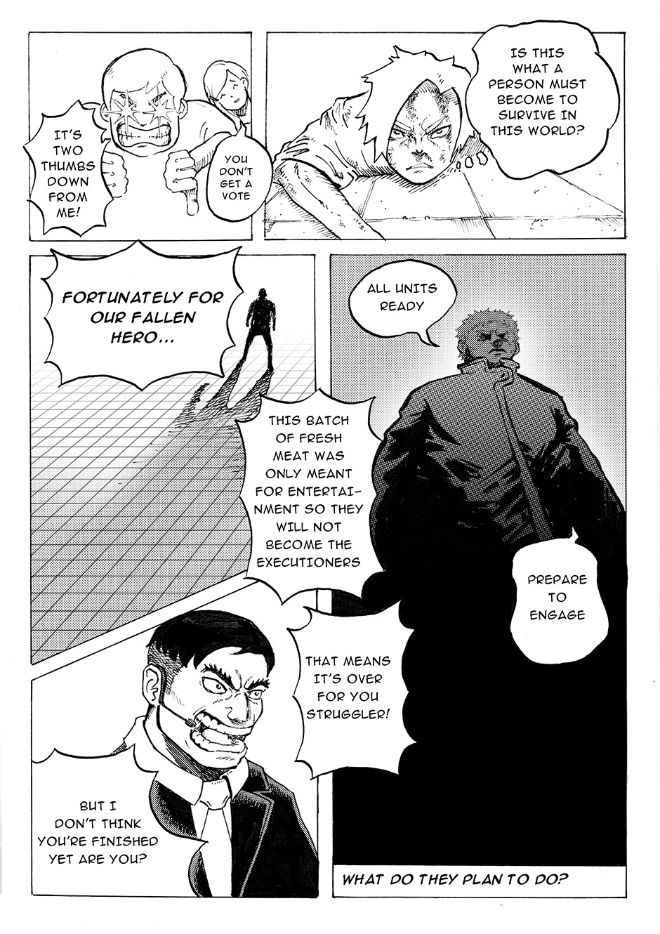 Read Public Execution :: Public Execution Chapter 3 | Tapas Comics