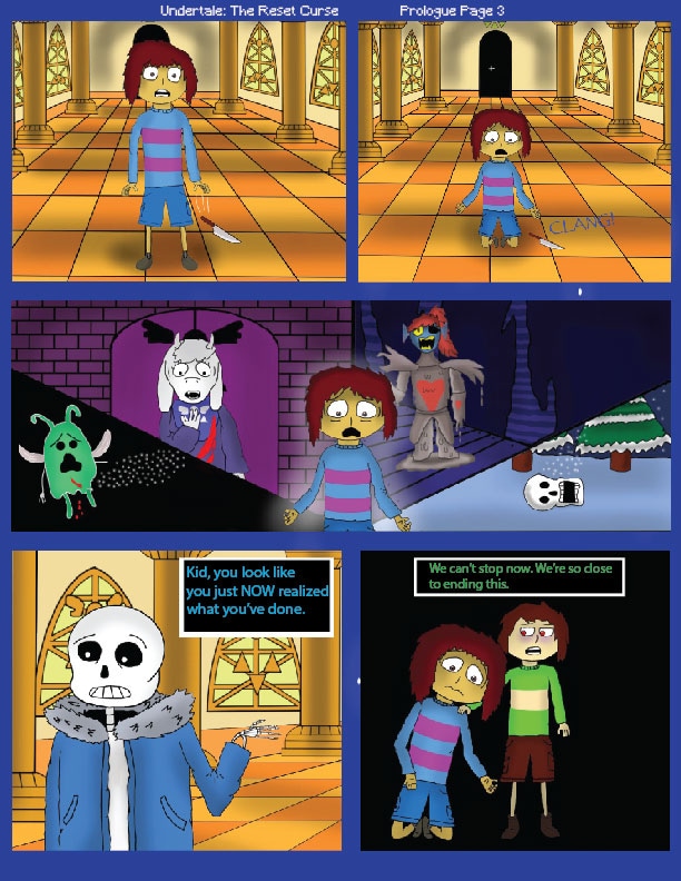 Read Undertale: The Reset Curse :: Prologue-Page 3 | Tapas Community
