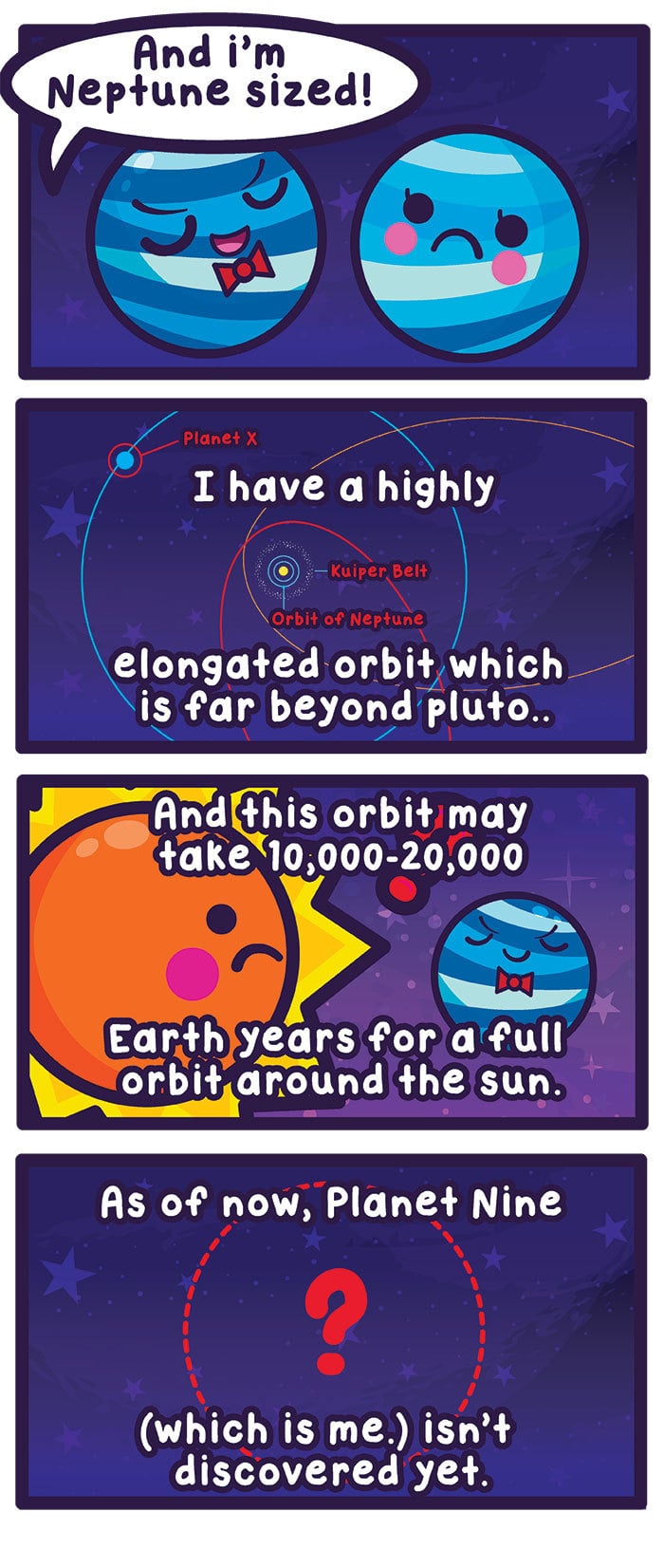 Read Cosmic Funnies :: Meet Planet Nine | Tapas Community
