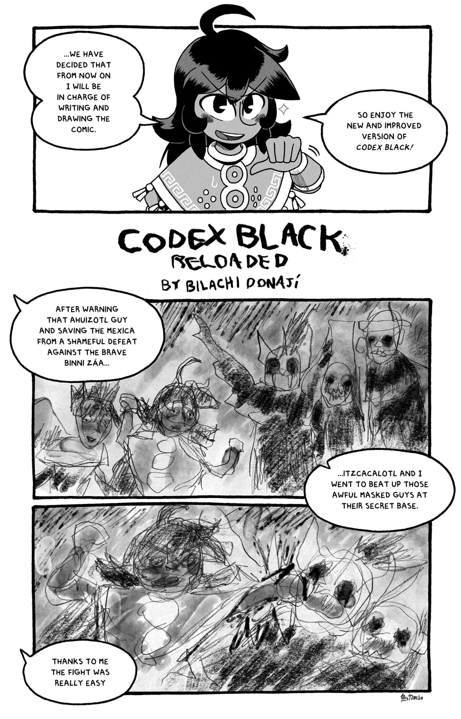 Read Codex Black :: Mini Codex 7 | Tapas Comics