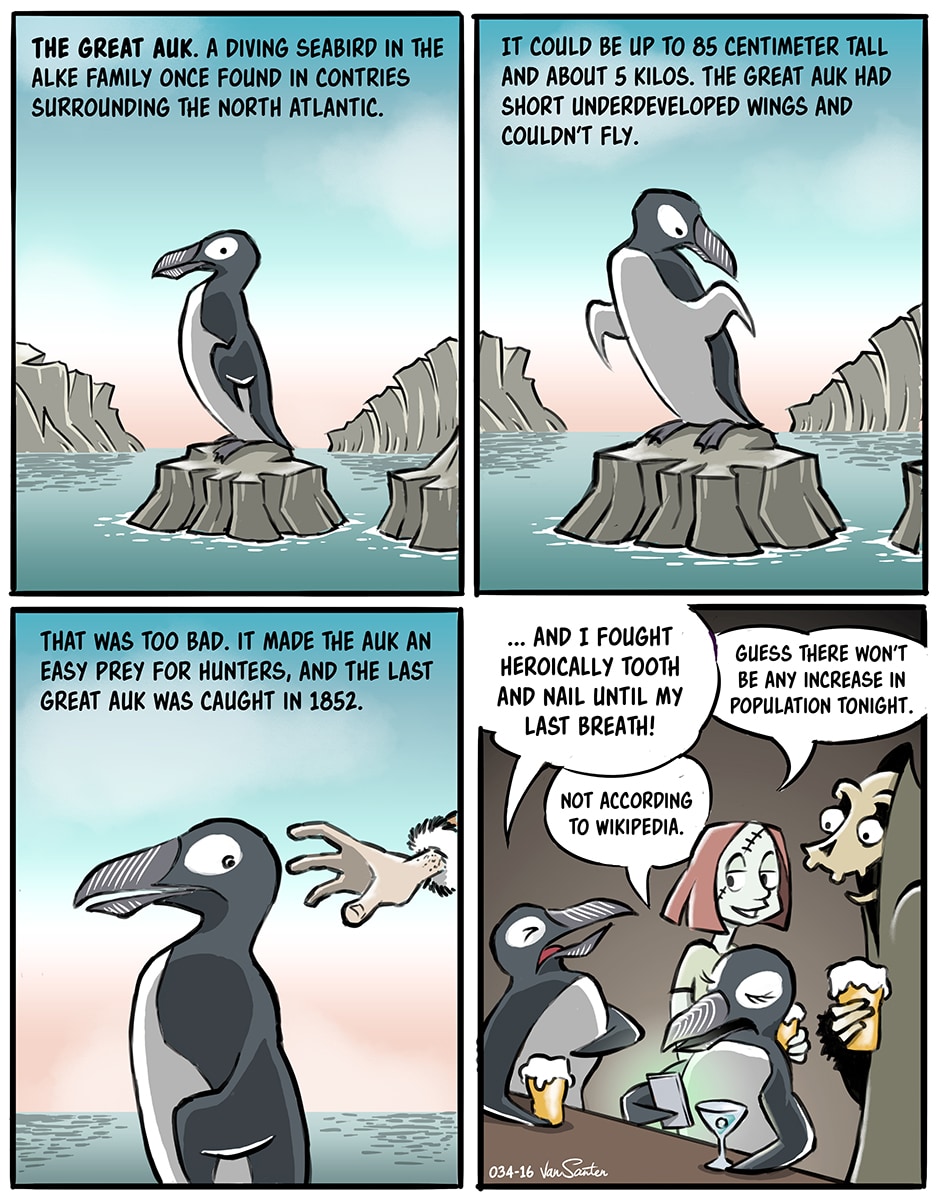 Read Death & the Maiden :: The Last Great Auk | Tapas Community