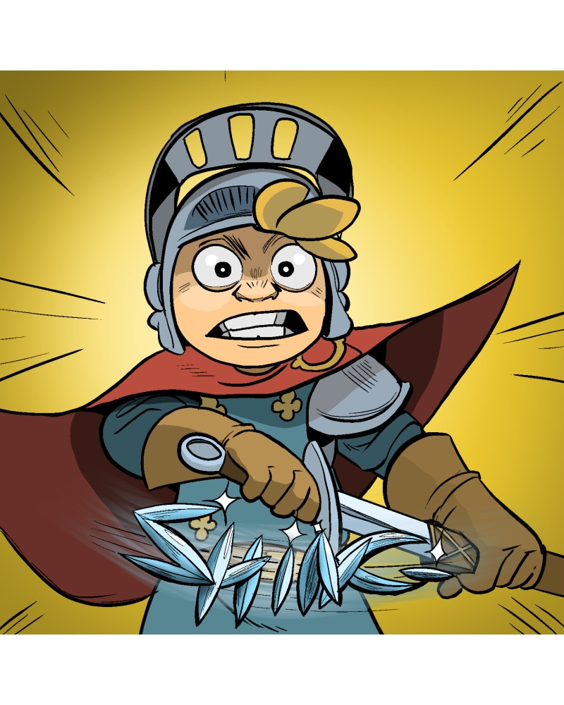 Read Nigel The Littlest Knight :: Nigel and the Ghost pt. 1 | Tapas Comics