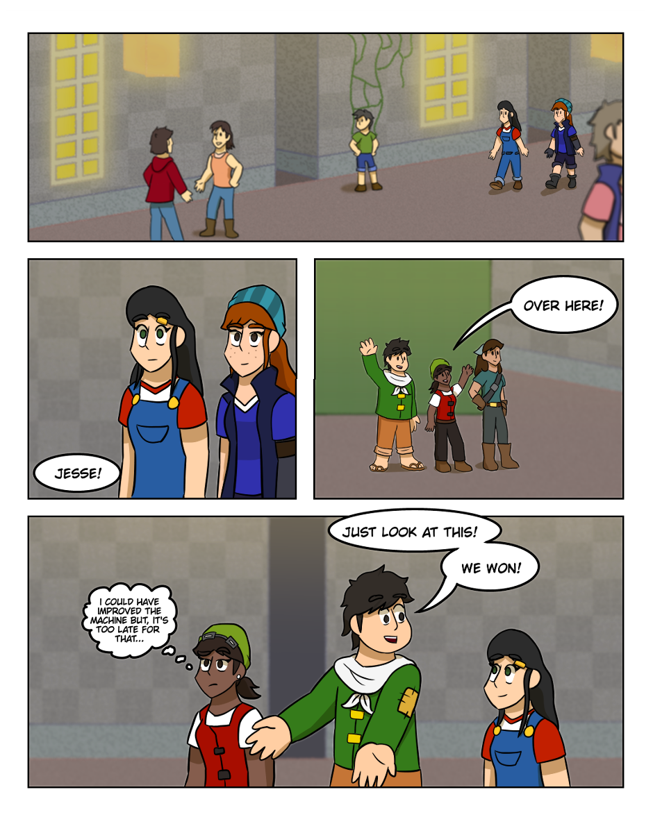 Read Minecraft Story Mode comic :: Endercon | Tapas Community