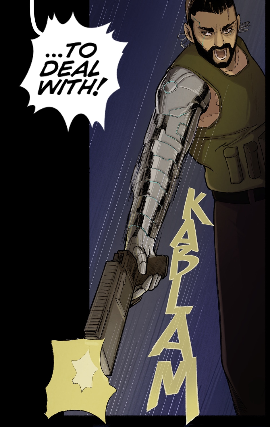 Read ENHANCED - A Cyberpunk Graphic Novel :: Prologue 2 - Few grown-up ...