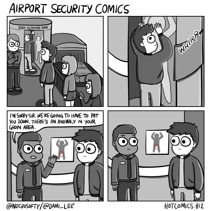 Read Hot Comics For Cool People :: Airport Security Comics | Tapas ...