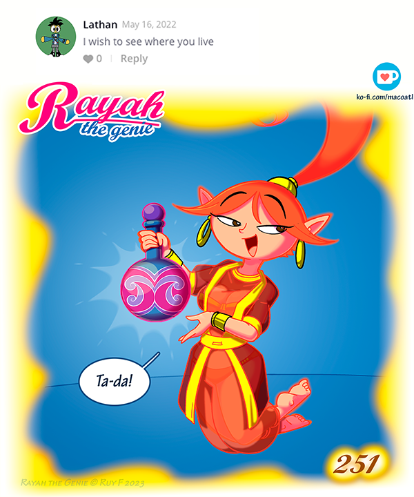 Read Rayah the Genie :: Where you live | Tapas Community