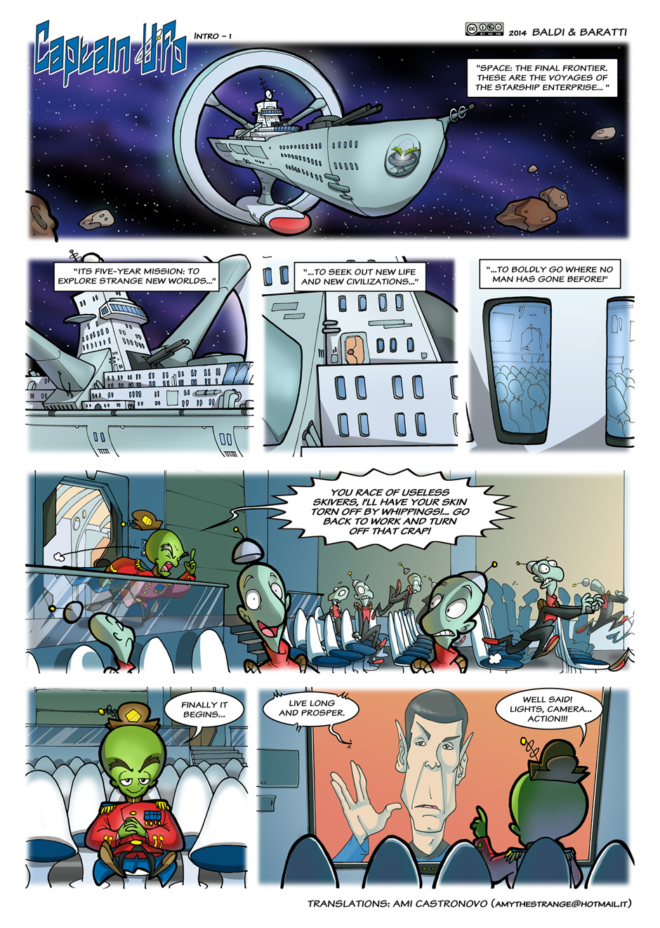 Read Captain Ufo :: Captain Ufo Intro-1 | Tapas Comics