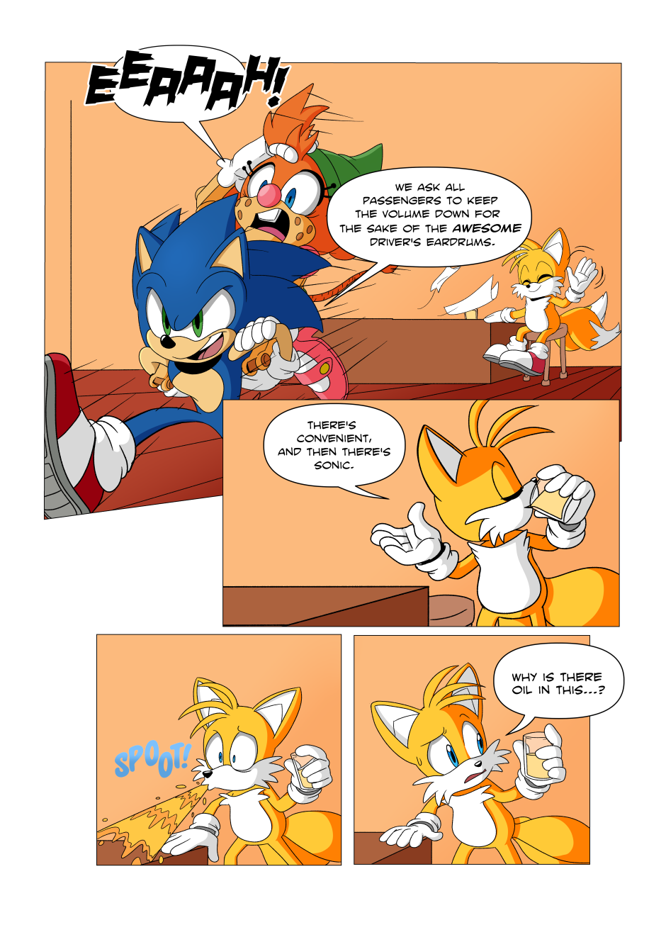 Read Sonic IDW Fannual: Year 2 :: Issue #2 Comic: Clean Up Chaos Part 2 ...