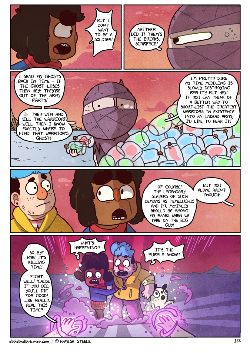 Read DeadEndia: The Original Run :: 7. Dead | 3/10 | Tapas Community