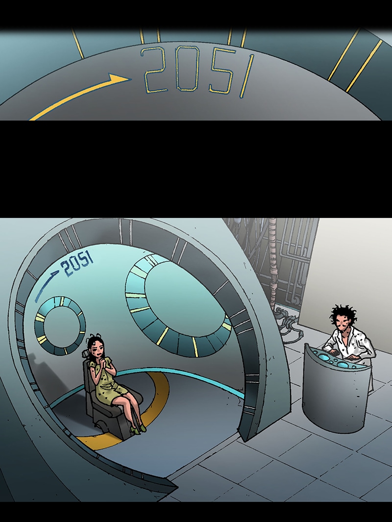 Read Silent Horror :: Time Machine | Tapas Community