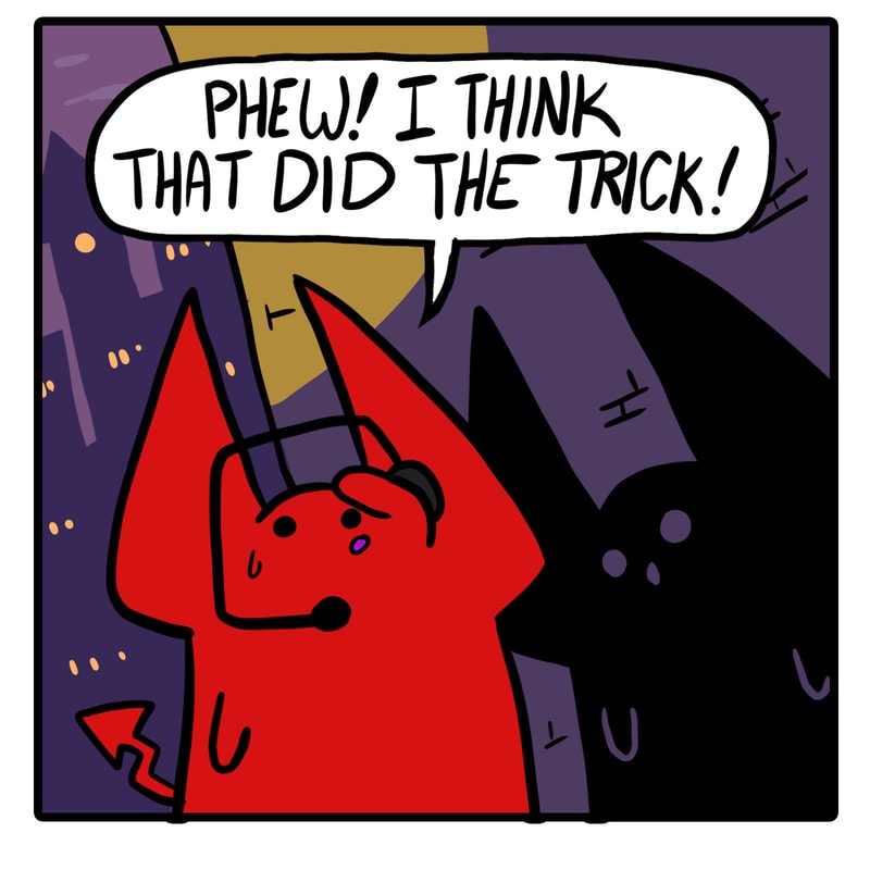 Read The Doodle Demon :: Shadow of Doubt #3 | Tapas Community