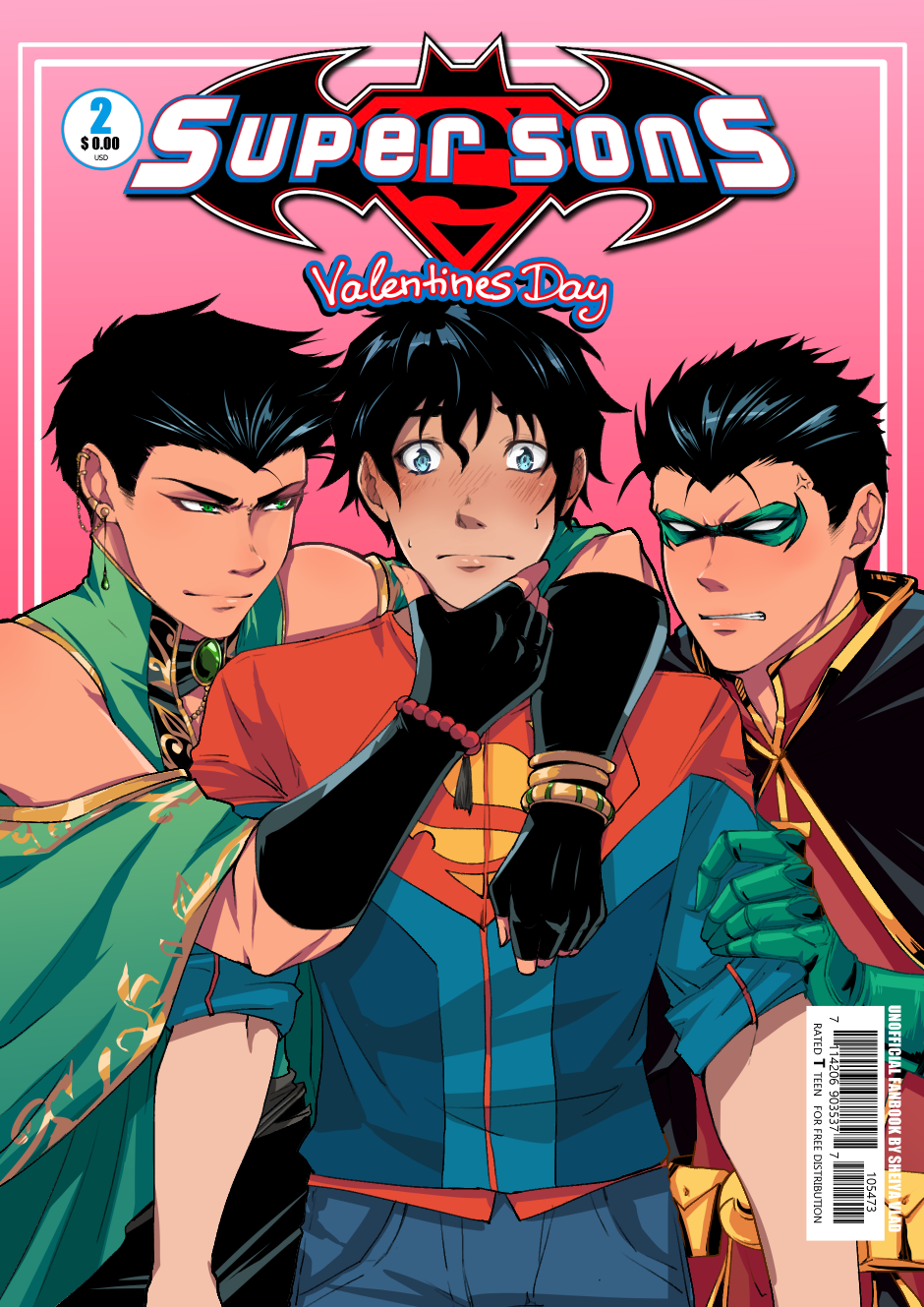 Read Dc Fancomic Super Valentine Supersons Valentines Day Reboot 2