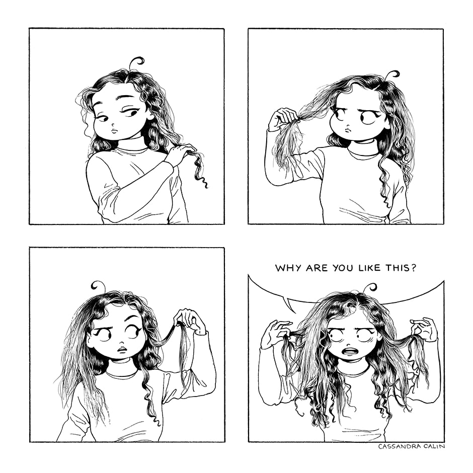 Read Cassandra Comics :: Indecisive hair | Tapas Community