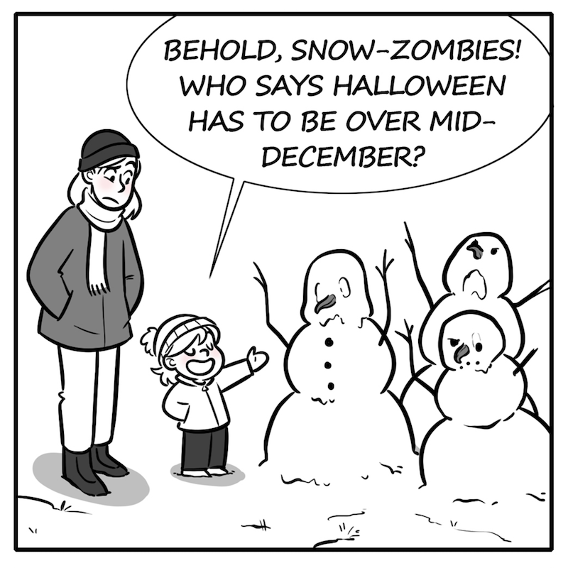 Read Abby :: Snow-zombies | Tapas Community