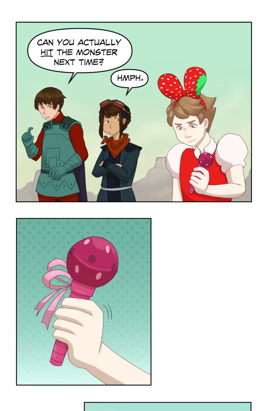 Read Forward!: A Miitopia Fancomic :: Chapter 2 Page 19 | Tapas Comics