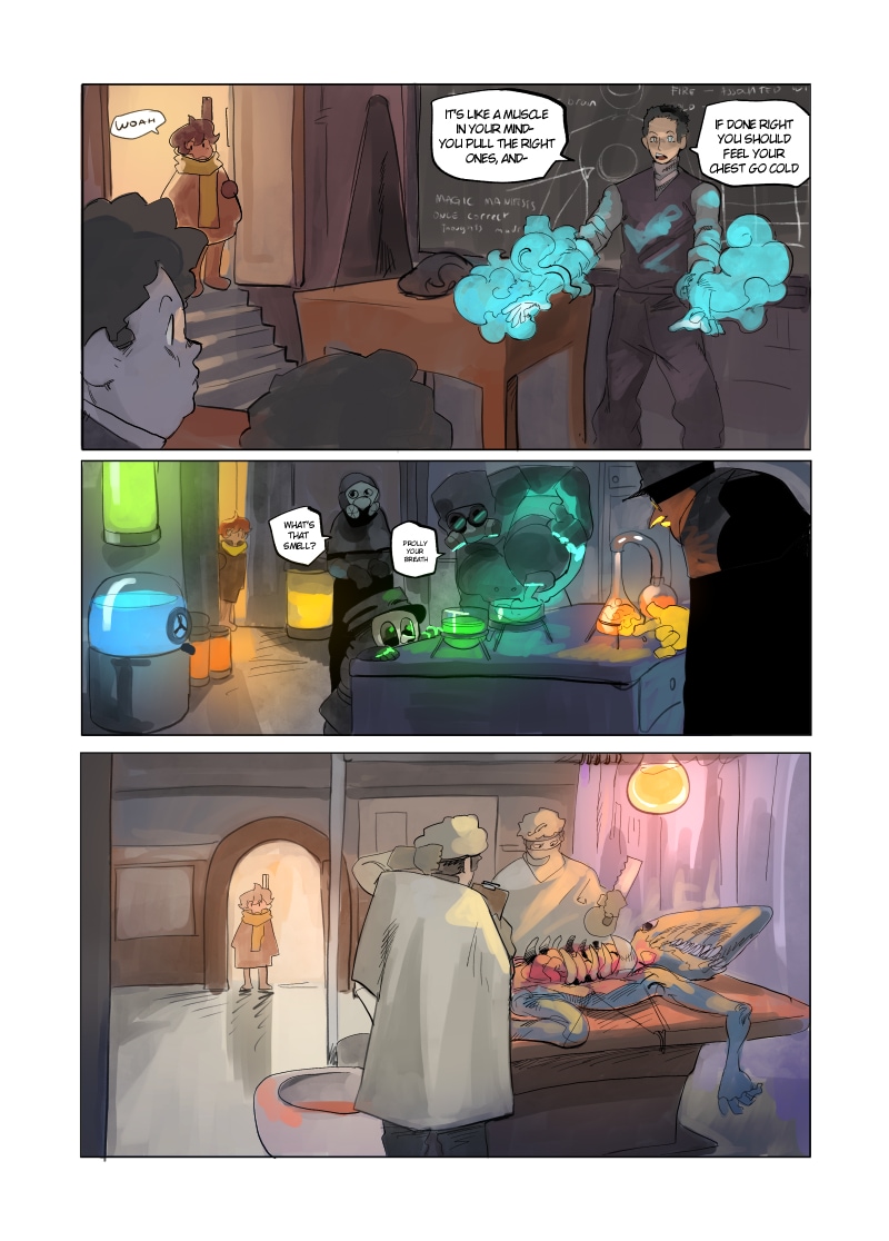 Read Knights of the Wandering Castle :: Chapter 7 Pages 29-33 | Tapas ...