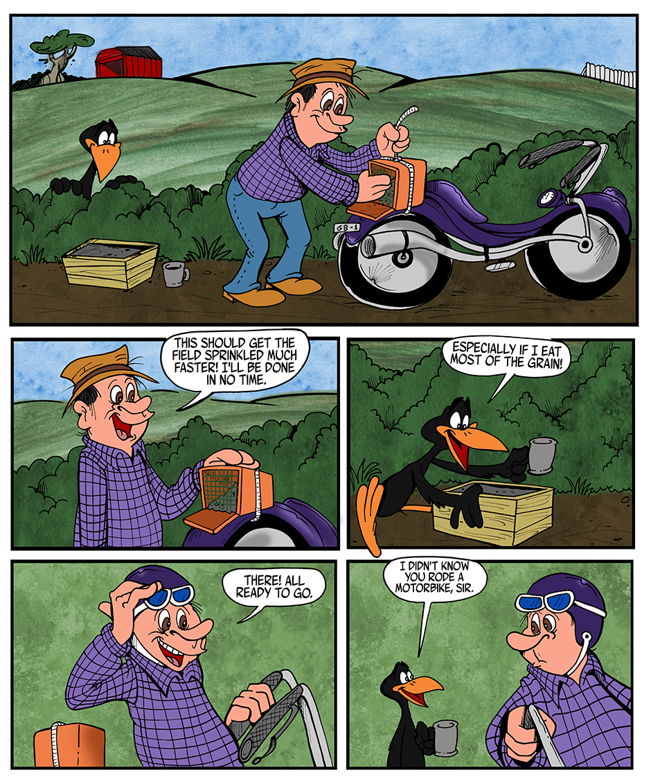 Read Stan The Crow :: On Yer Bike! | Tapas Community