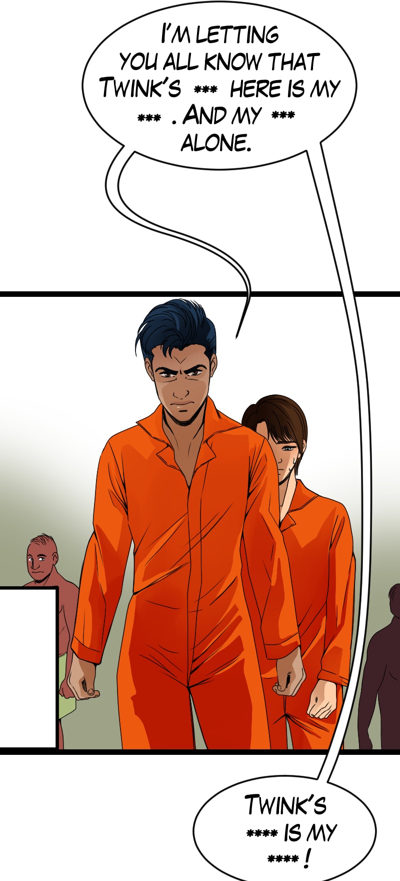 Read My Cellmate - the webtoon - BL :: Chapter 5.9 | Tapas Community